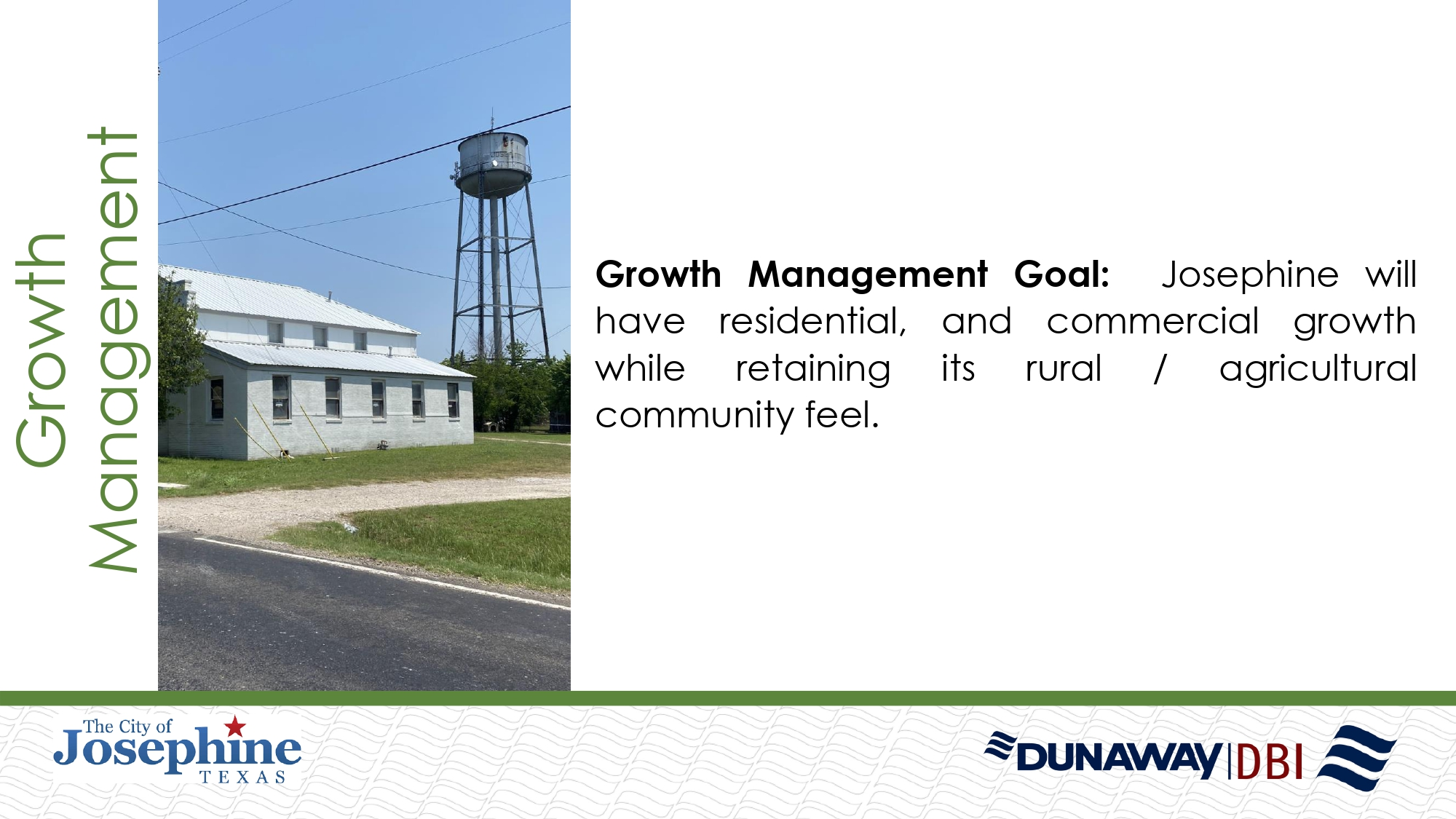 Residents and Visitors - City of Josephine, TX - Est. 1888